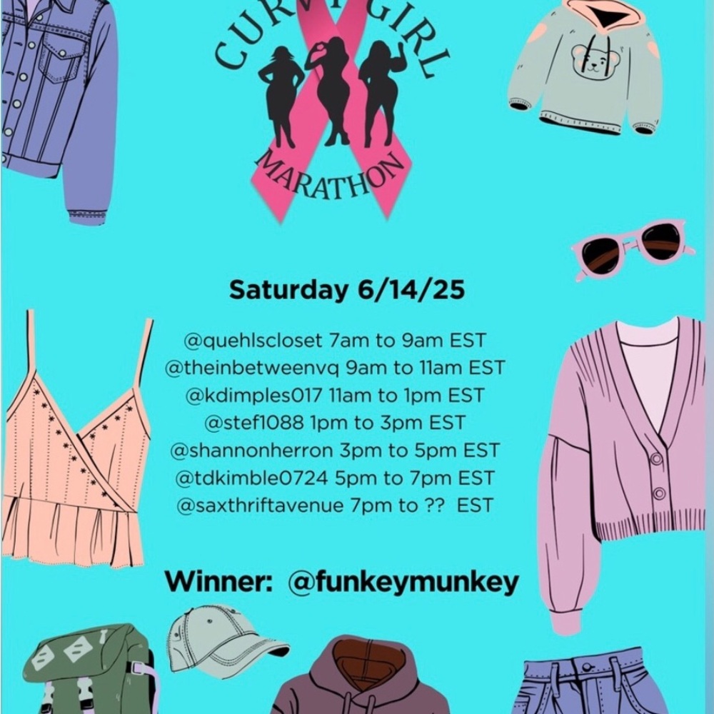 Curvy Girl Marathon Event Poster - Gem